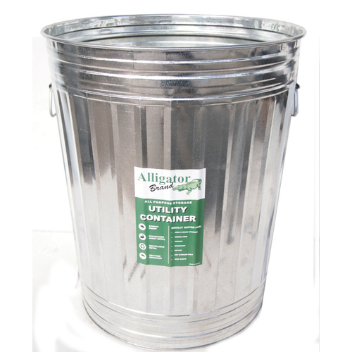 Alligator Brand 33220367 Utility Container Galvanized 30-gallon Buy Now