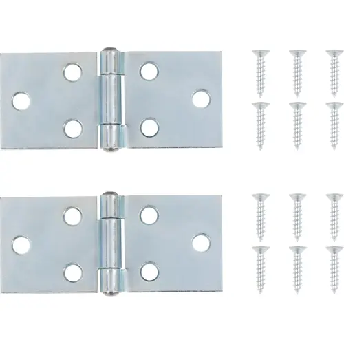 Stone Harbor Hardware 50552-ZC 2" Back Flap Hinge - pack of 2 - Zinc ...