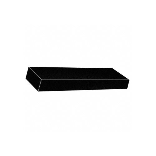 CRL 3455127 5/8" x 1-1/8" x 4" EPDM Rubber Setting Blocks