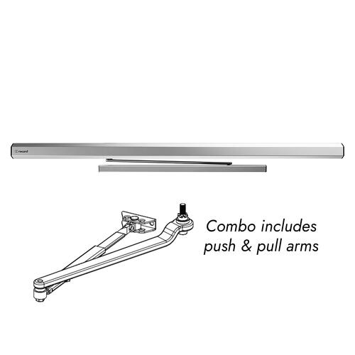 Record HA7-100 HA7 39" Slim Single Door Operator - Satin Aluminum Buy Now