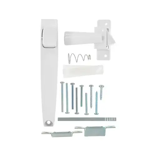 Wright Products V333WH Push Button Door Latch, Out Swinging, White Buy Now