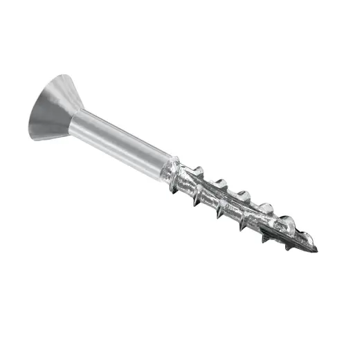 Brixwell SRW38180525 Dry Lube Screw, Flat Head Coarser & Cutter 63.5 mm Length 9 mm Thread ...