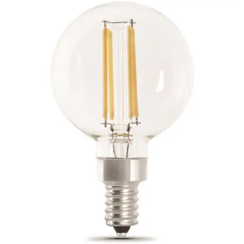 Feit Electric BPG1660927CAFIL2RP/6 Electric G16-1/2 5.5w 2700k E12 Base ...