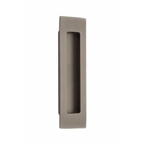Emtek 220306US15A 6" Modern Rectangular Flush Pull Antique Nickel ...