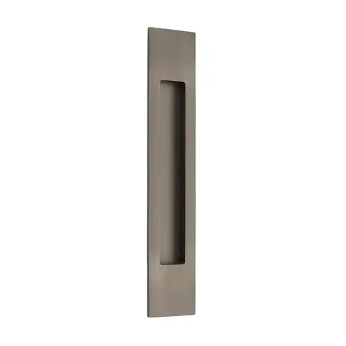 Emtek 220310US15A 10" Modern Rectangular Flush Pull Antique Nickel ...