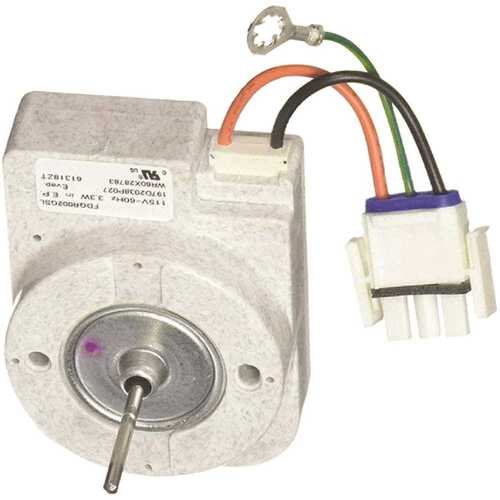 GE WR60X31522 Refrigerator Evaporator Fan Motor, Replaces Wr60x28783 ...