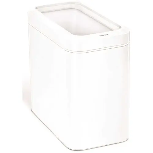 Simplehuman CW1492 6.6 Gallon/25 Liter Slim Open Can White Steel Buy Now