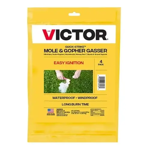 WOODSTREAM CORPORATION M6004B Victor Quick-Strike Mole & Gopher Gasser ...