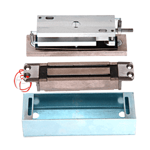 Locknetics GF3000BRD Electromagnetic Mortised Floor Mount Shear Lock ...