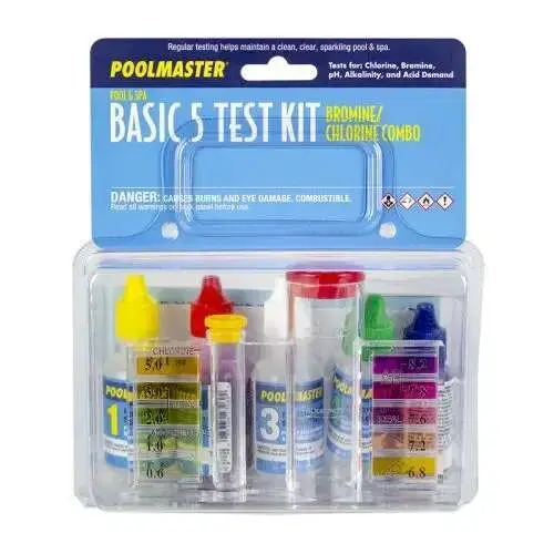 POOLMASTER INCORPORATED 22260 Basic 5-Way Test Kit for Alkalinity ...