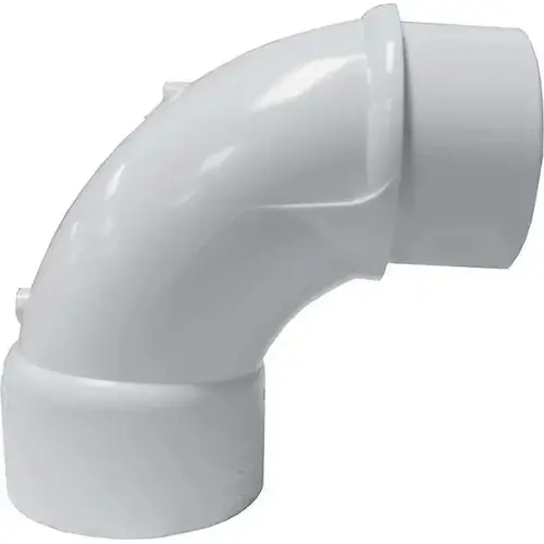 PVC Fittings 409-015S 1-1/2" 90 Street Elbow PVC Sch. 40 Slip x Spigot ...