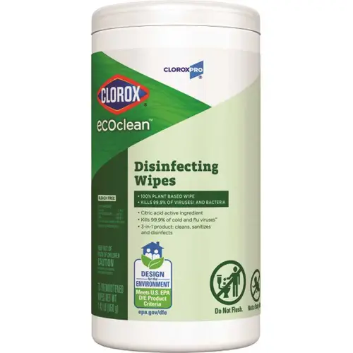 CLOROX 60605 pro Ecoclean Disinfecting Wipes Buy Now