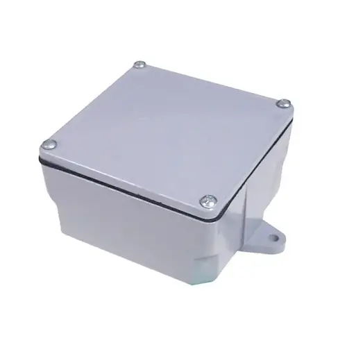 Topaz Electric 1221 Junction Box, PVC, Wall Mount - 4" x 4" x 2" Buy Now