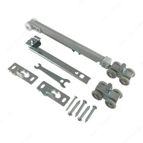 Richelieu Hardware 148SC40KB 4-Wheel Soft-Close Pocket Door Hanger Kit ...