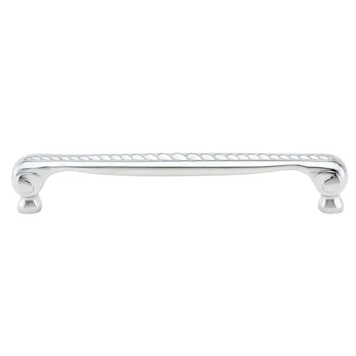 Emtek 86127US26 Rope Cabinet Pull 4" Center To Center Bright Chrome ...
