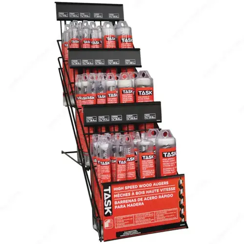 Task Tools D20400 Display Material: High Speed Wood Auger Bit Display ...