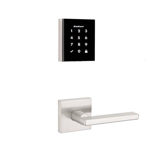 Kwikset 953OBN-HFLSQT-15 Obsidian Touchpad Electronic Keyless Smartcode ...