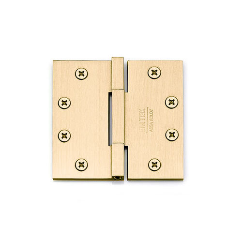 Emtek 96514US4 4" x 4" Square Corner Solid Brass Square Barrel Heavy ...