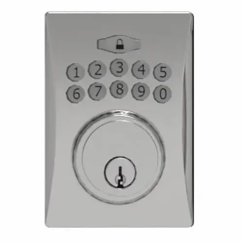 TAYMOR 34-FV5010SN Centinel 1 Digital Deadbolt, 3 Grade, Code, Keyed ...