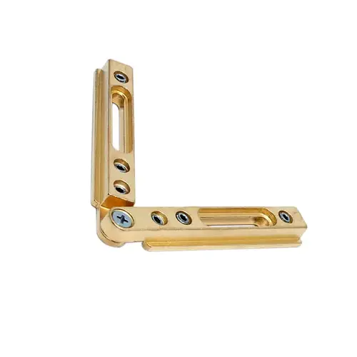 Aria Vetri AFC373 Adjustable Brass Fixed Corner for Deluxe Header Kit Buy Now