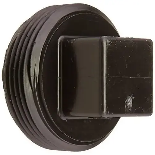 Charlotte Pipe 15935762 1-1/2 in ABS DWV Cleanout Plug - Black Buy Now