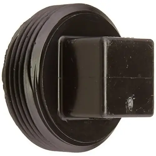 Charlotte Pipe 15935765 4 in ABS DWV Cleanout Plug - Black Buy Now