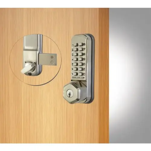 Codelock CL200K Surface Keypad Deadbolt with Key Override with ...
