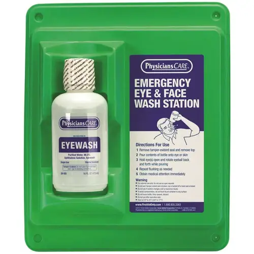 First Aid Only, Inc 24-000-001 Eye and Skin Flush Emergency Station ...