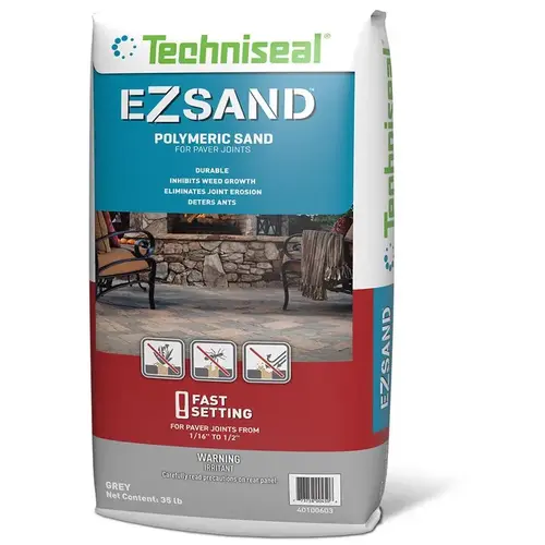 Techniseal 141000100 Polymeric Jointing Sand EZ Sand Gray 35 lb Gray ...