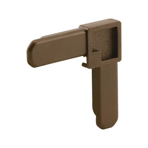 FHC PL14297 1/4" x 3/4" Bronze Plastic Screen Frame Corner - pack of ...