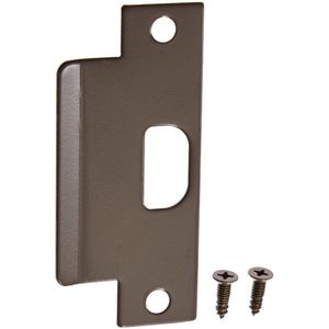 Don Jo EST158DU 4-7/8" ASA Strike with 1-5/8" Extended Lip Dark Bronze ...