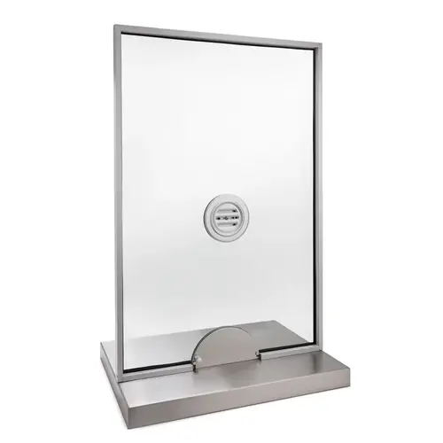 FHC WSC102N Half-Round Ticket Window with Speak-Thru and Stainless ...