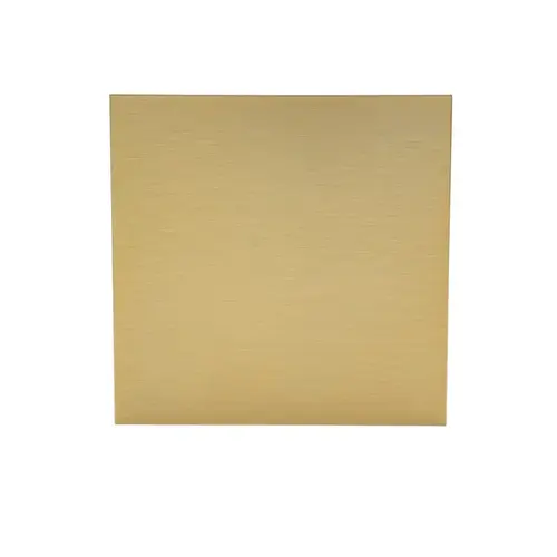 FHC S4X4CTB 4" x 4" Architectural Finish Sample - Candy Transparent ...
