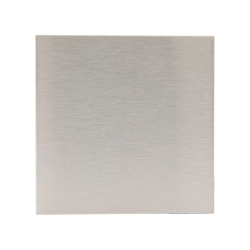 FHC S4X4BS 4" x 4" Architectural Finish Sample - Brushed Stainless Buy Now