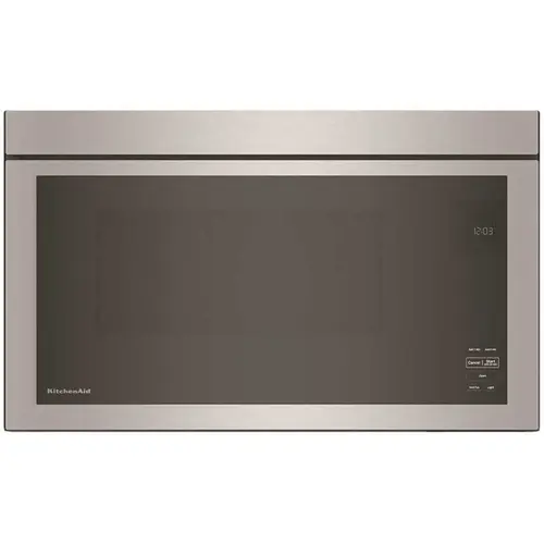 KitchenAid KMMF330PSS 1.1 Cu. Ft. Over-The-range Microwave Flush Built ...