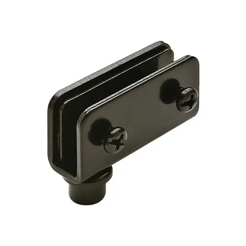 Brixwell QICZ-001 Simplex Inset Glass Door Hinge Black Pair Buy Now