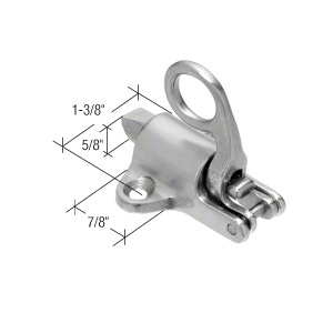 CRL H3610 Projecting Window Spring Catch - 1-3/8" Screw Holes