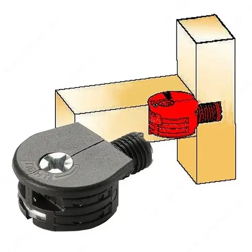 Titus 681390 Flanged Lip Quickloc Cam Connector Black Buy Now