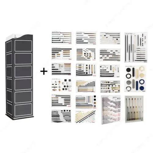 Richelieu Hardware DECOKITMIX2 Collection - 1 4-Sided Tower with 12 ...