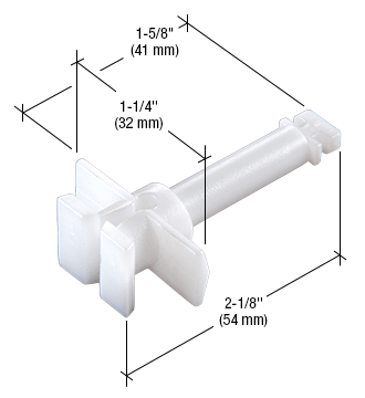 CRL-U.S. Aluminum RG638 Thermal Clip for 1" Glazing- 50/Pk Buy Now