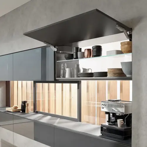 Blum-USA WEBKIT1231640 AVENTOS HK Top with SERVO-DRIVE Kits Light Gray ...