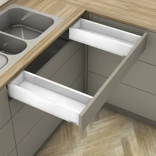 Blum-USA WEBKIT1245481 MERIVOBOX BLUMOTION under sink drawer height M ...