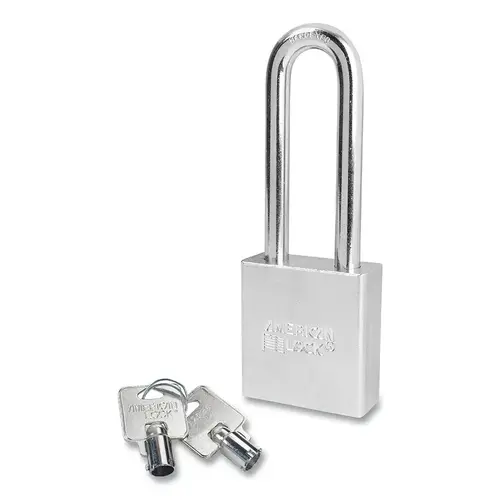 American Lock A7262KA-15275 Solid Steel Padlock, 3/8 in dia, 2 in L, 3/ ...
