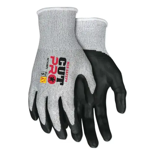 MCR Safety 92743BPXL-XCP1 Cut Pro Gloves, 13 Gauge, HPPE/Steel Shell ...