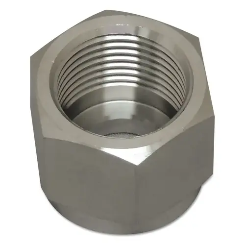 WESTERN ENTERPRISES SS62 Regulator Inlet Nuts, Oxygen, Stainless Steel ...
