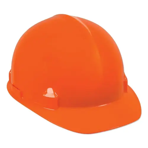 Jackson Safety 14839 SC-6 Hard Hat, 4-point Ratchet, Front Brim, Orange ...