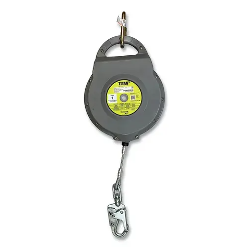 TITAN MTSOGC102/50FT Titan + Self-Retracting Lifeline, 50 ft L, Galv ...