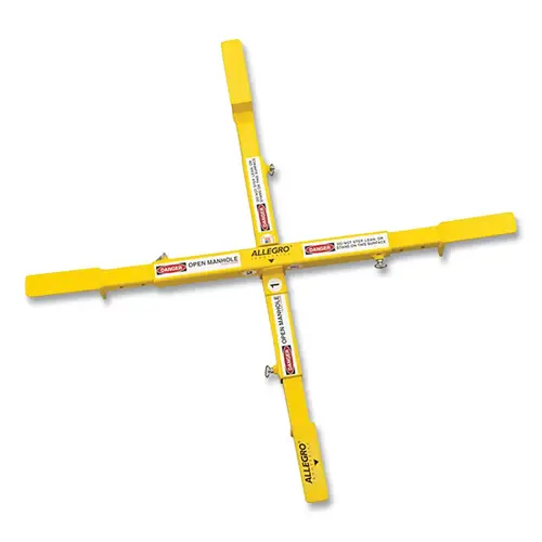 Allegro Industries, Inc 940636A Adjustable Manhole Safety Cross, Large ...