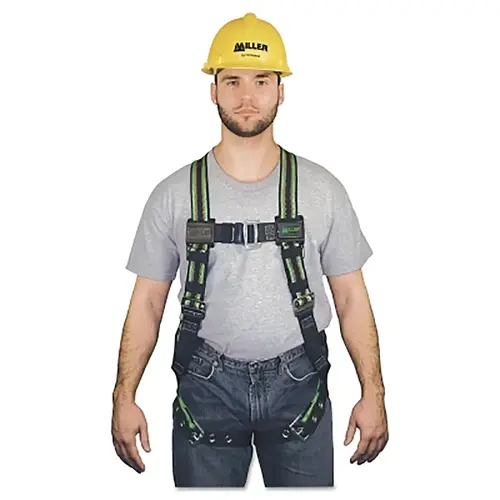Honeywell E6504/UGN DuraFlex Stretchable Harness, Back D-Ring, Tongue ...