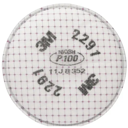 3M 2291 Advanced Particulate Filter, P100, Oil/ Non-Oil Based ...